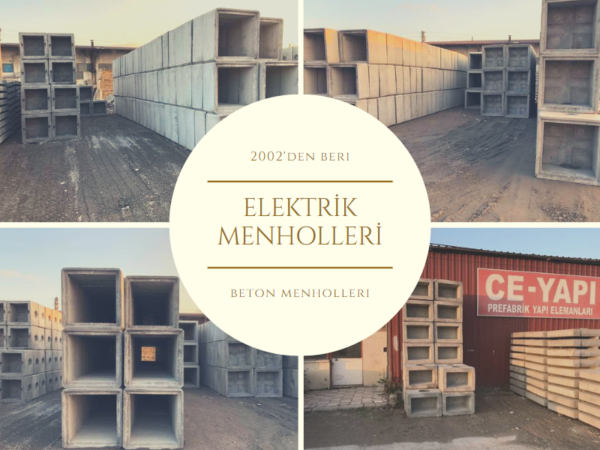 Beton Elektrik Menholü - Beton Yapı Elemanları - Ahır Izgarası
